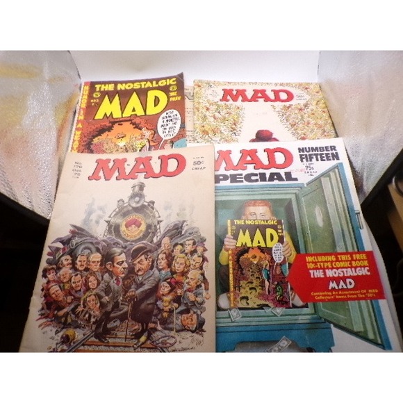 MAD Magazine | Accents | Mad Magazine 975 4 Issues The Nostalgic ...